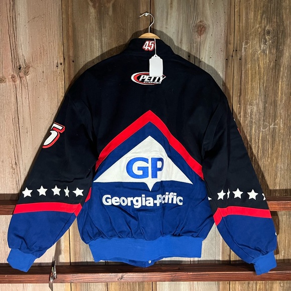Jackets & Coats | Vintage Richard Petty Georgia Pacific Racing Jacket ...